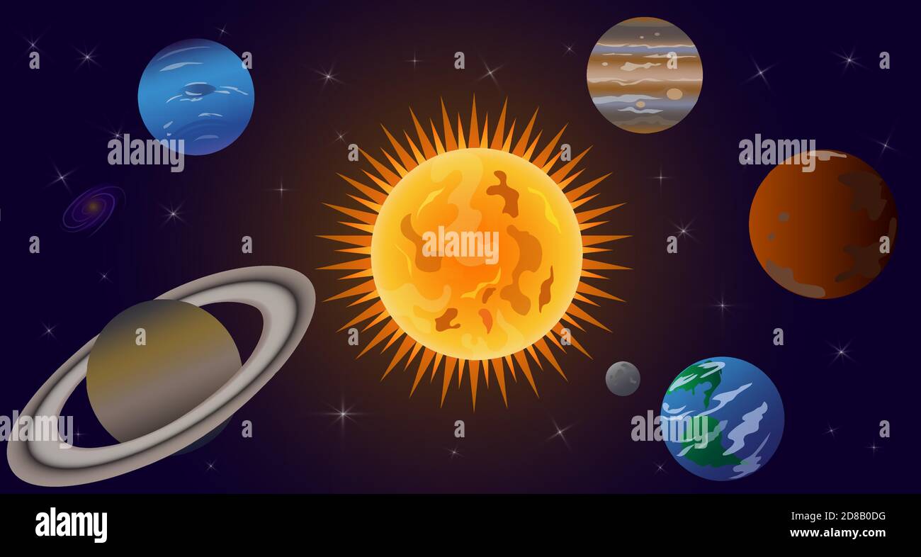Solar System Planets Space High Resolution Stock Photography and Images ...