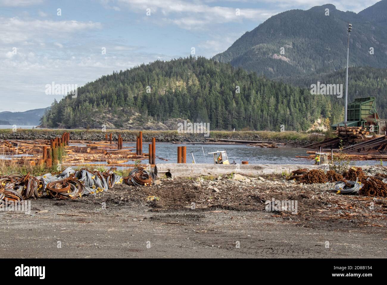 Log ramp hi-res stock photography and images - Alamy