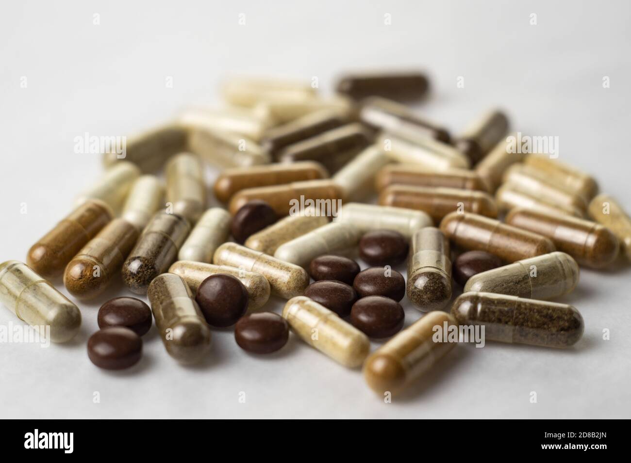Various medical capsules in hi-res stock photography and images - Alamy