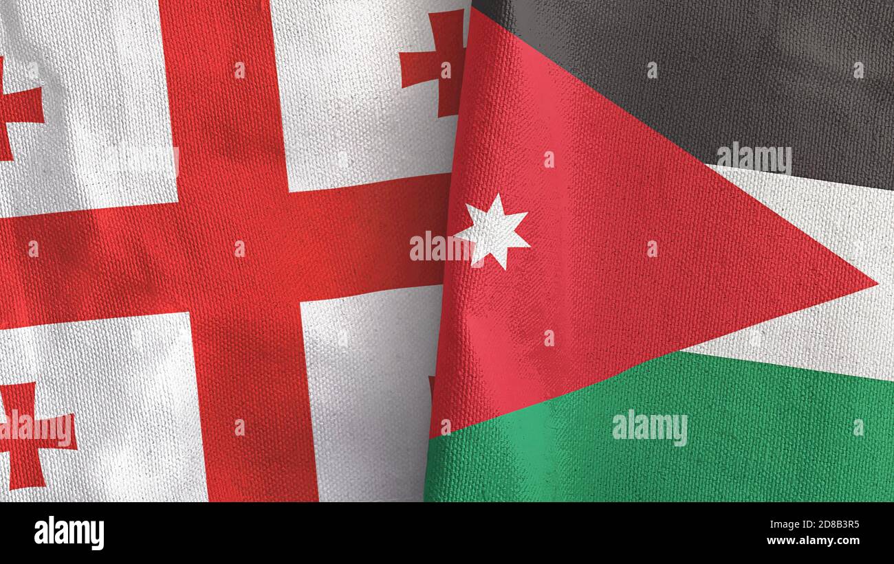 Jordan georgia flag hi-res stock photography and images - Alamy
