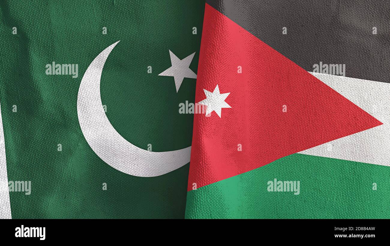 Jordan pakistan flag hi-res stock photography and images - Alamy
