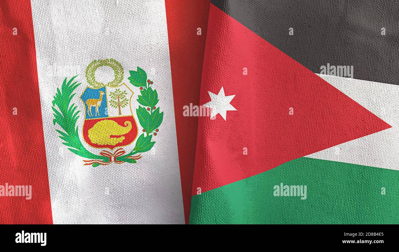 Jordan peru flag hi-res stock photography and images - Alamy