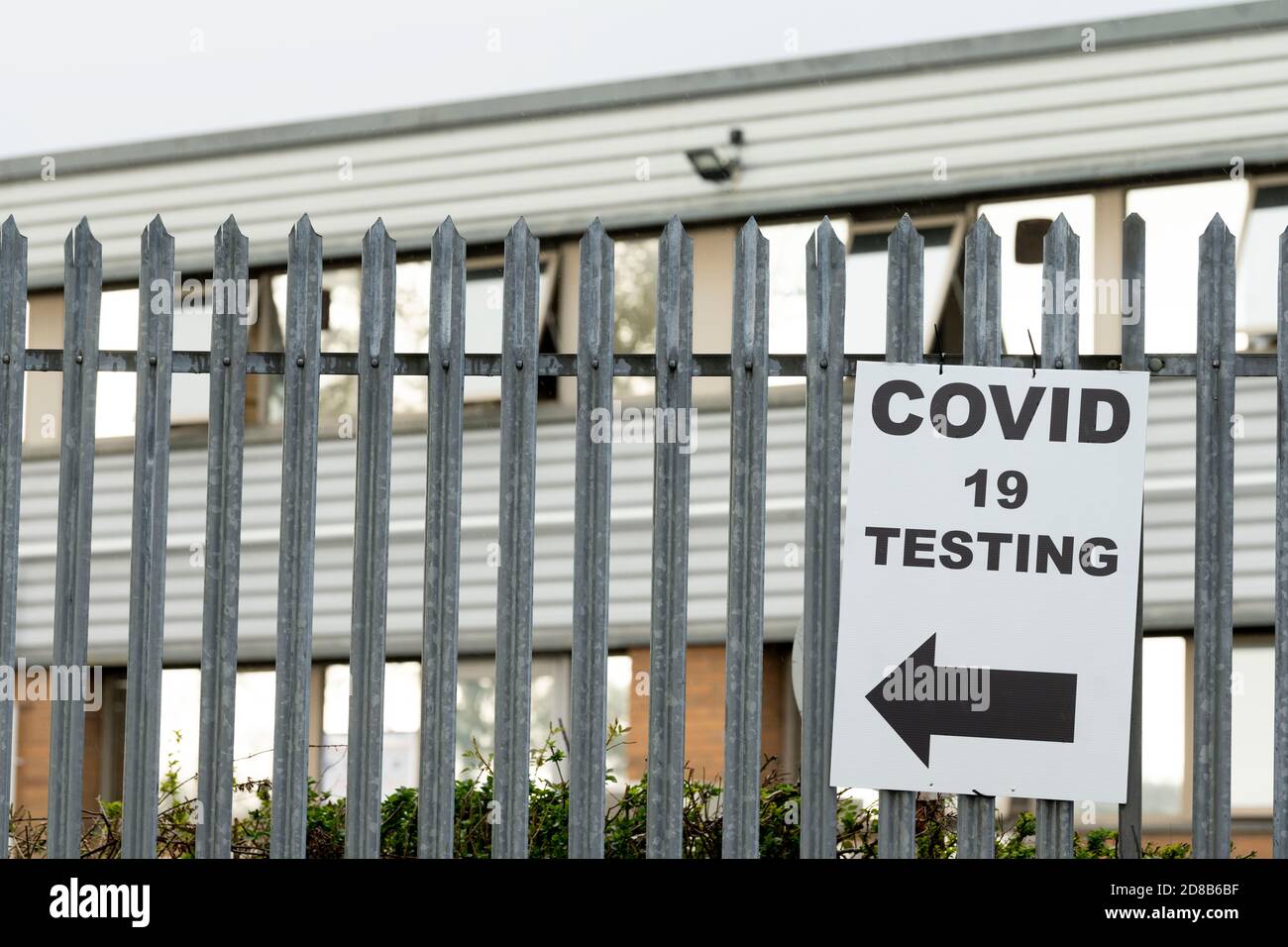 BRIDGEND, WALES - OCTOBER 28: A general view of Ysbyty'r Seren, a Cwm ...