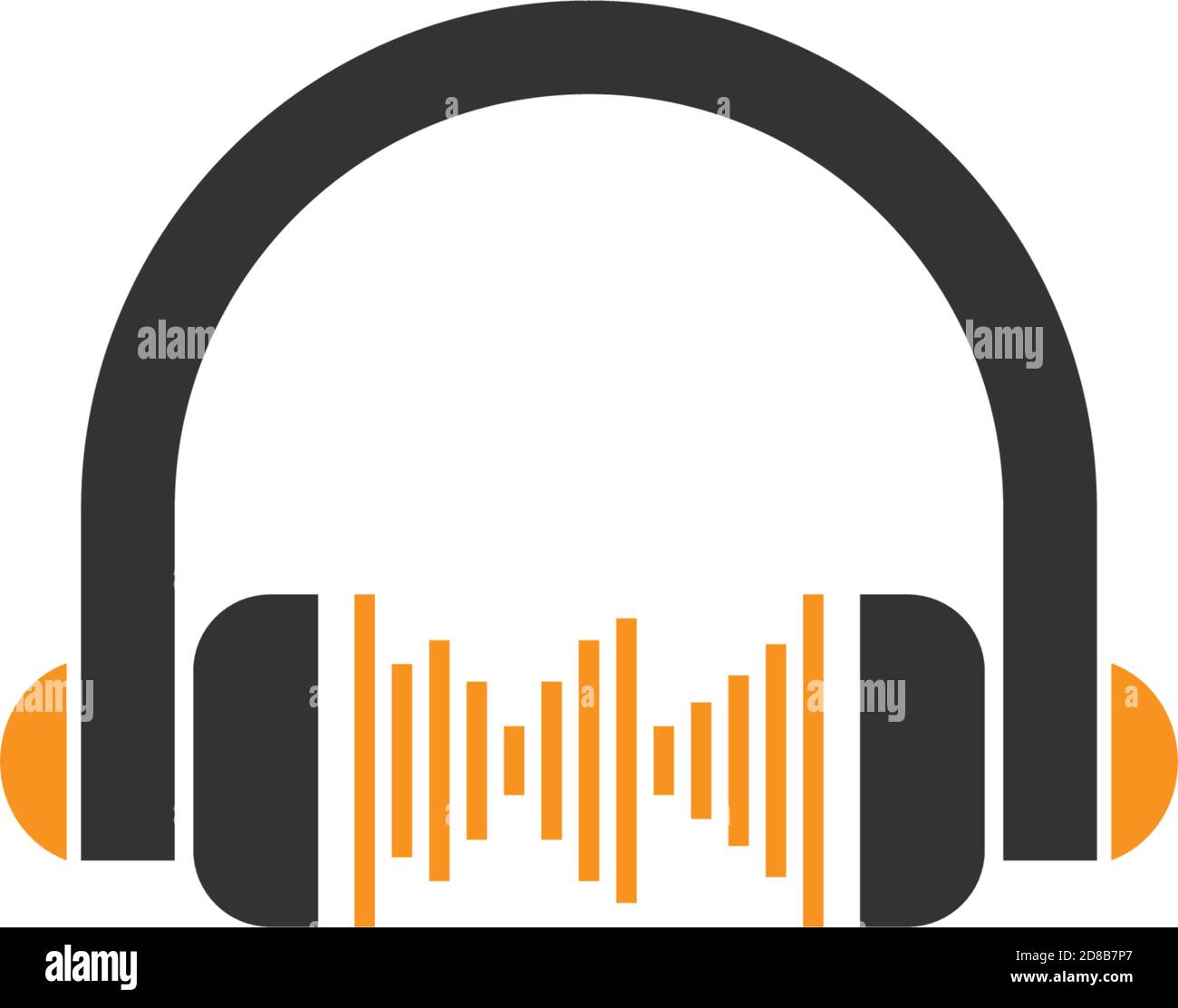 Headset vector design hi-res stock photography and images - Alamy