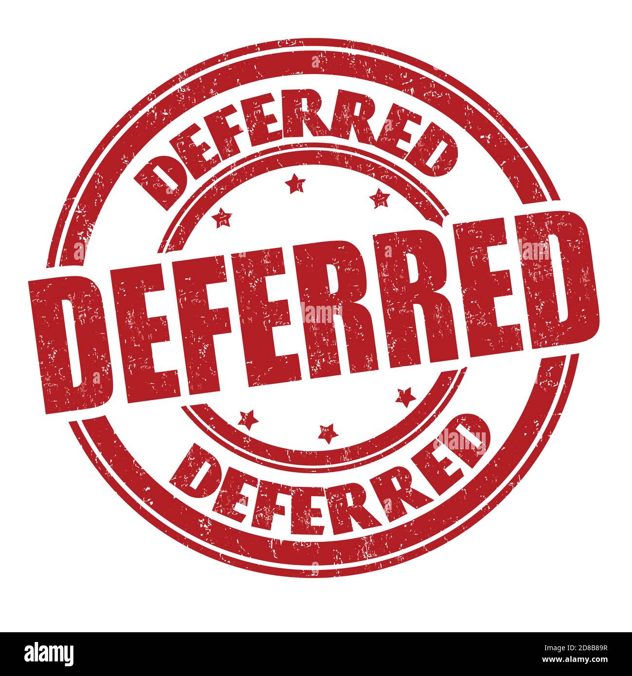 Deferred stamp hi-res stock photography and images - Alamy