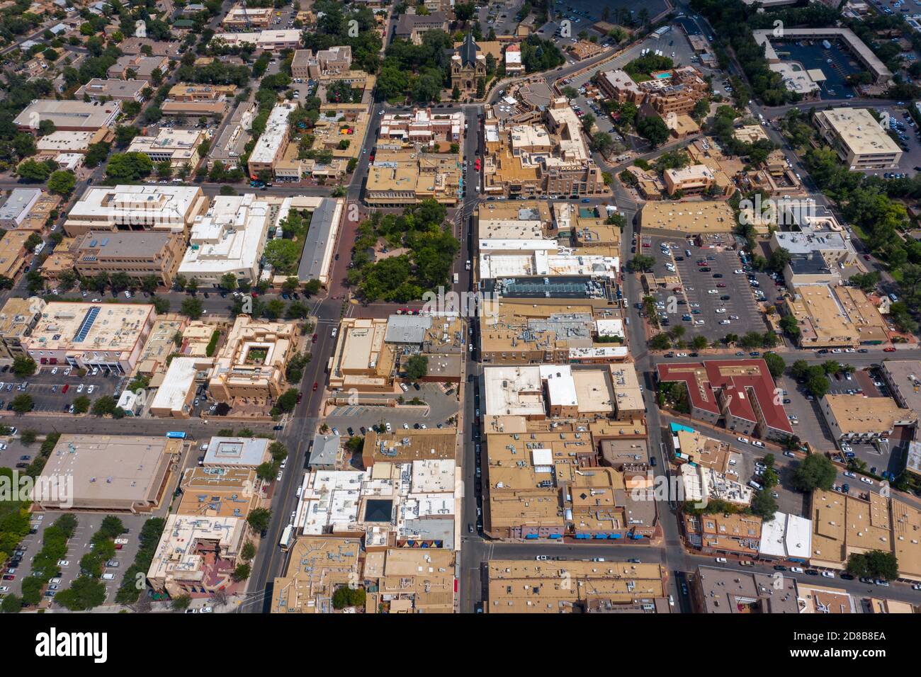 Old santa fe, new mexico hi-res stock photography and images - Alamy