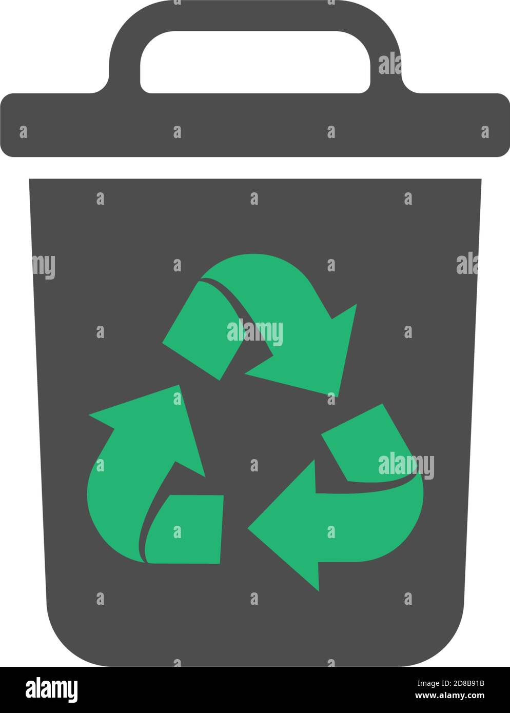 Recycling sign icon circle design vector Stock Vector Image & Art - Alamy