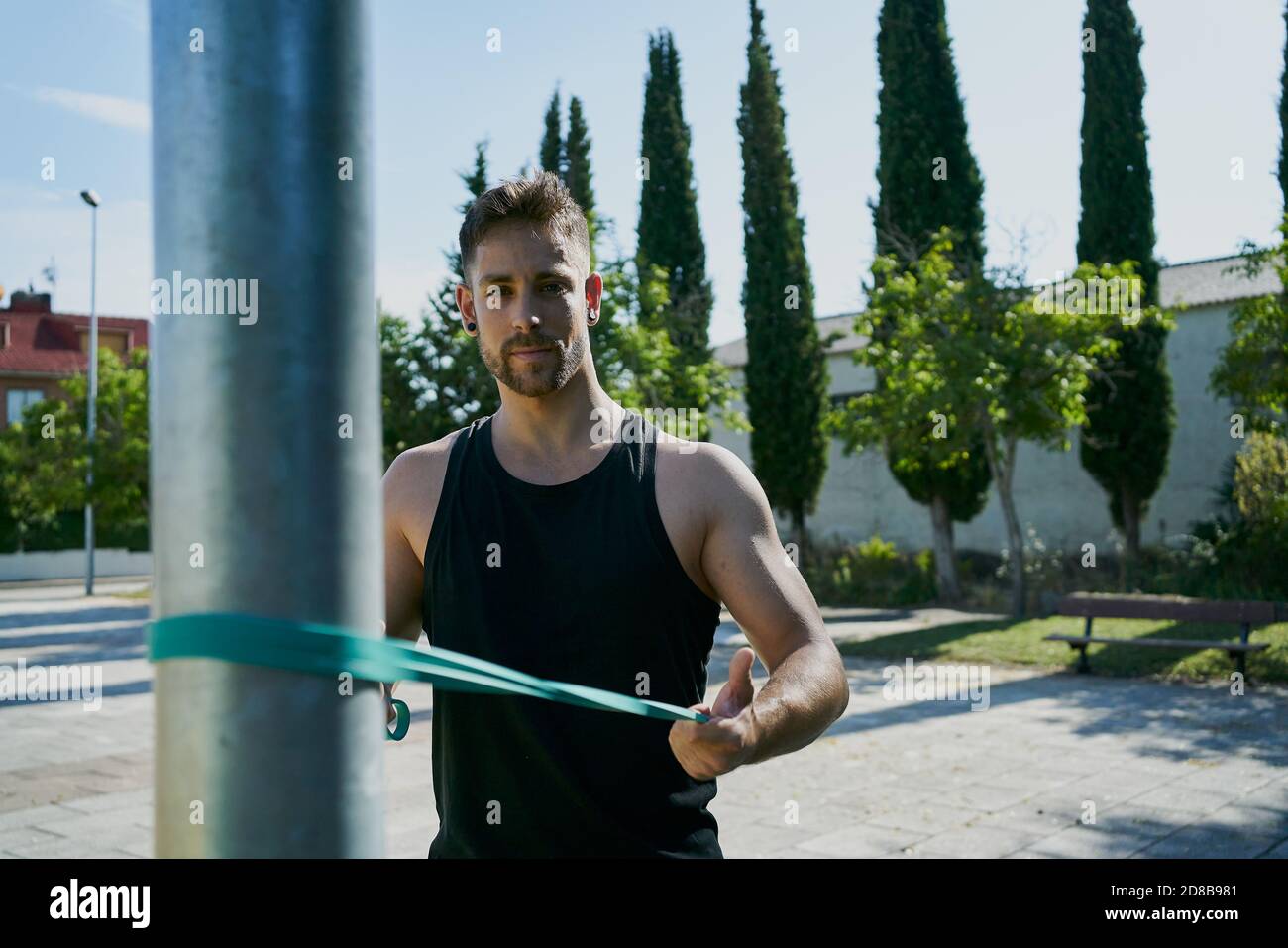 Calisthenics man hi-res stock photography and images - Alamy