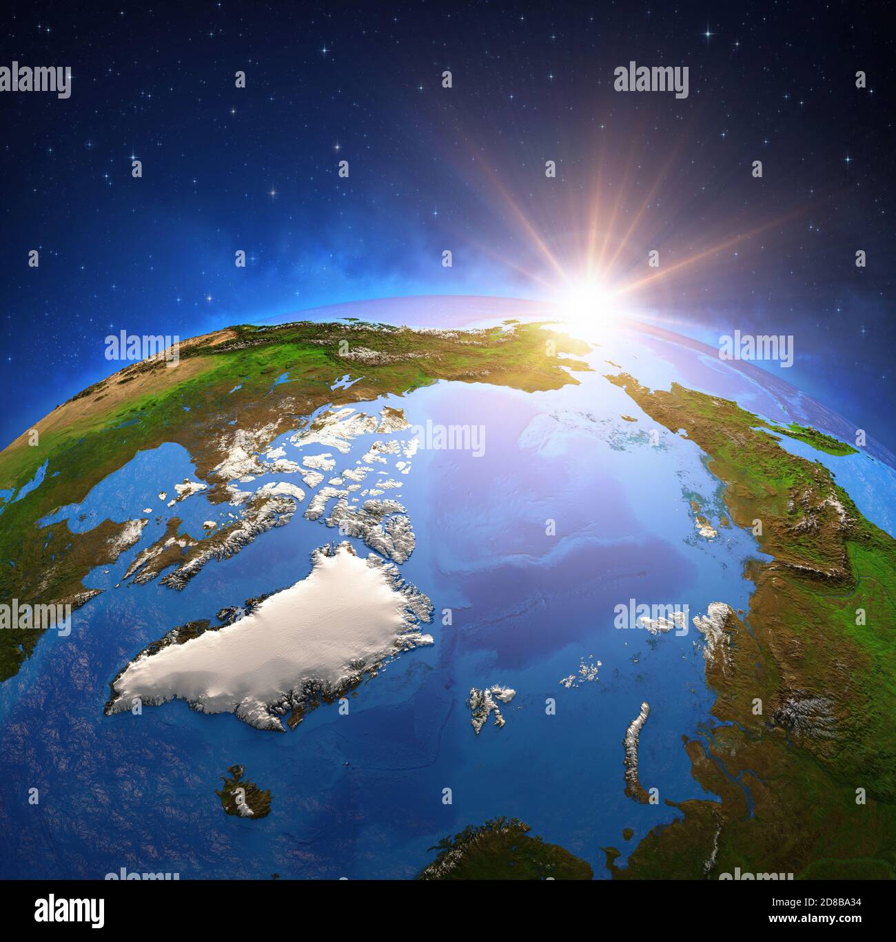 Global Warming Earth Melting High Resolution Stock Photography and ...