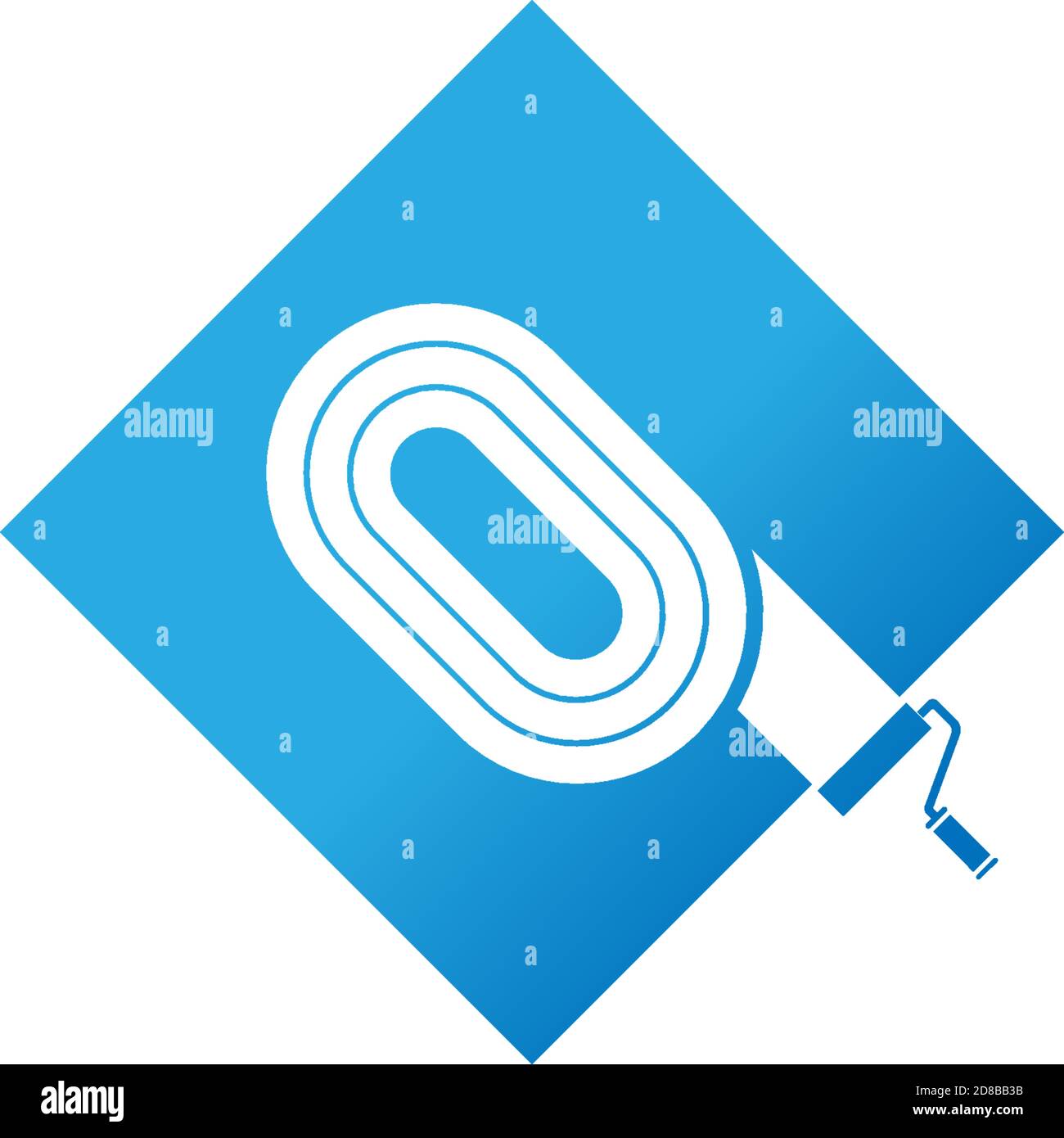 Paint logo font design concept illustrator Stock Vector Image & Art - Alamy