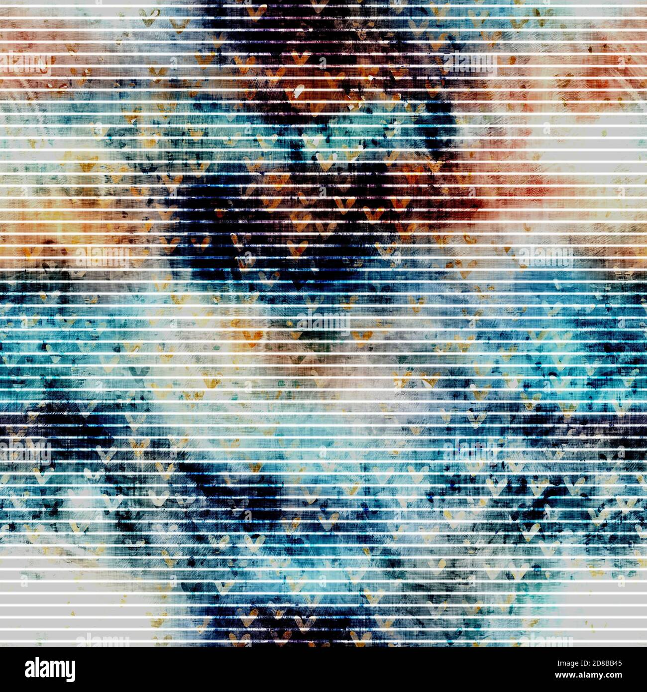 Blurry blur thin stripe dye texture background. Wavy irregular bleeding ...