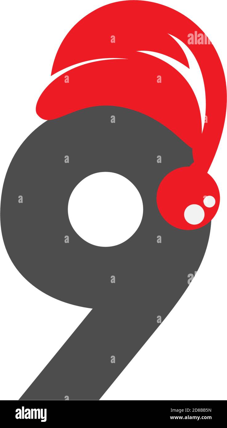 Number 9 calendar Stock Vector Images - Alamy