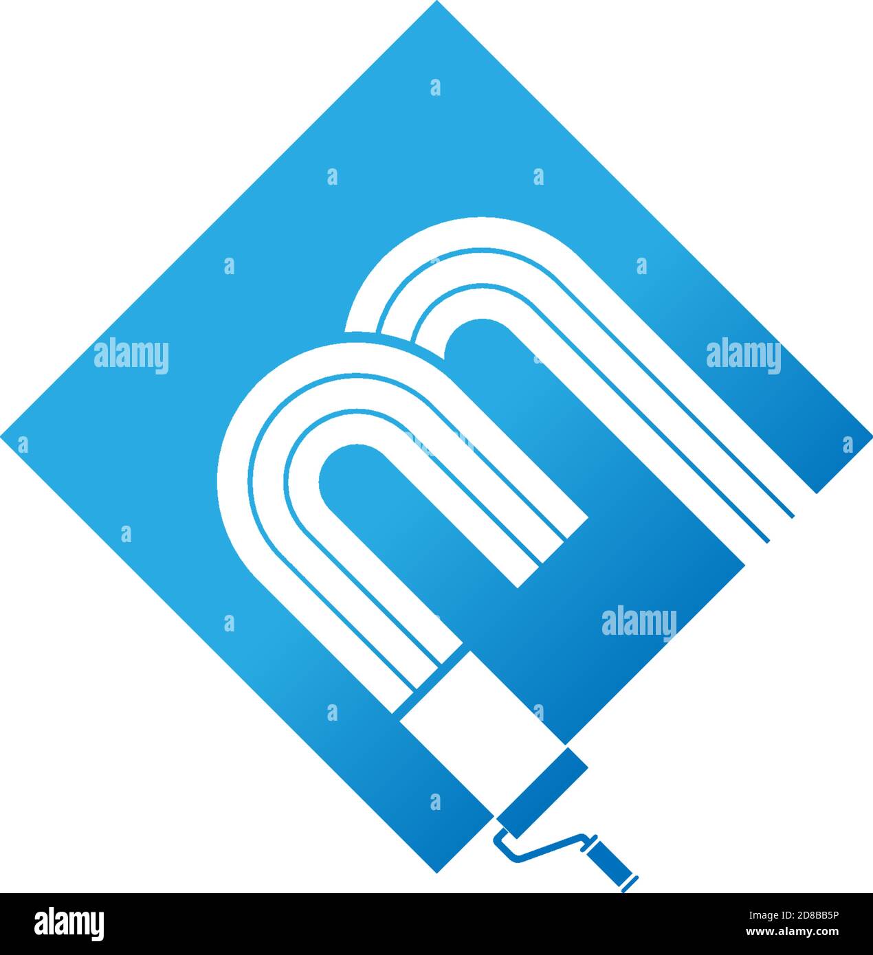 Paint logo font design concept illustrator Stock Vector Image & Art - Alamy
