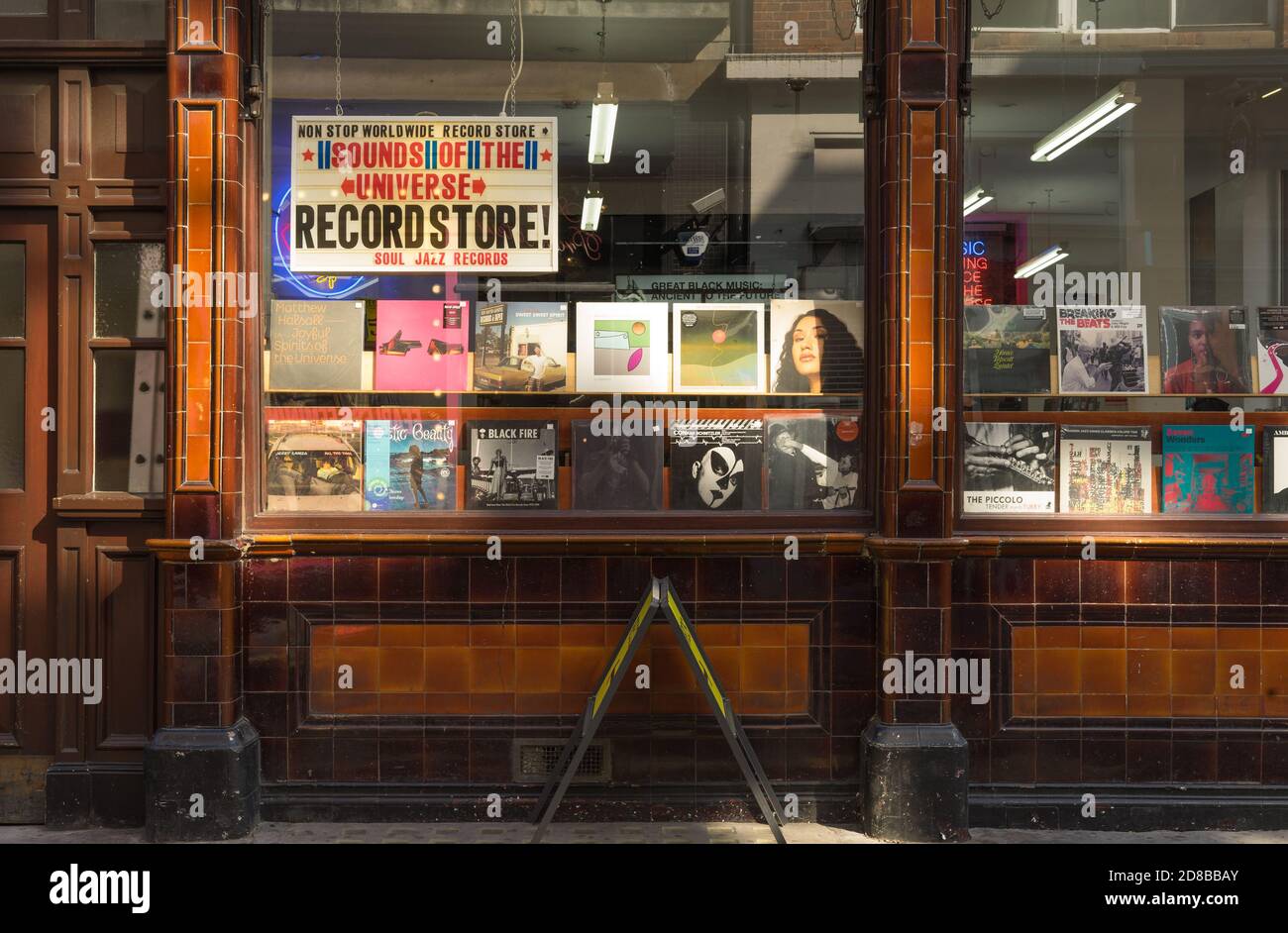 Sound of the universe record store in Soho. London Stock Photo - Alamy