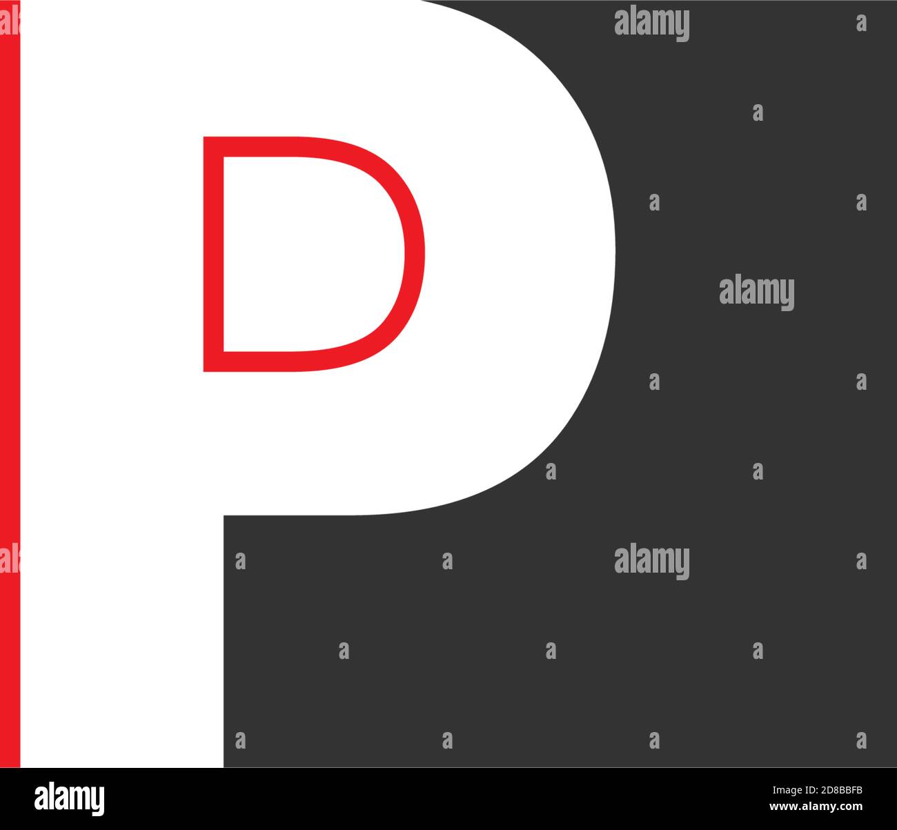 P fonts Stock Vector Images - Alamy