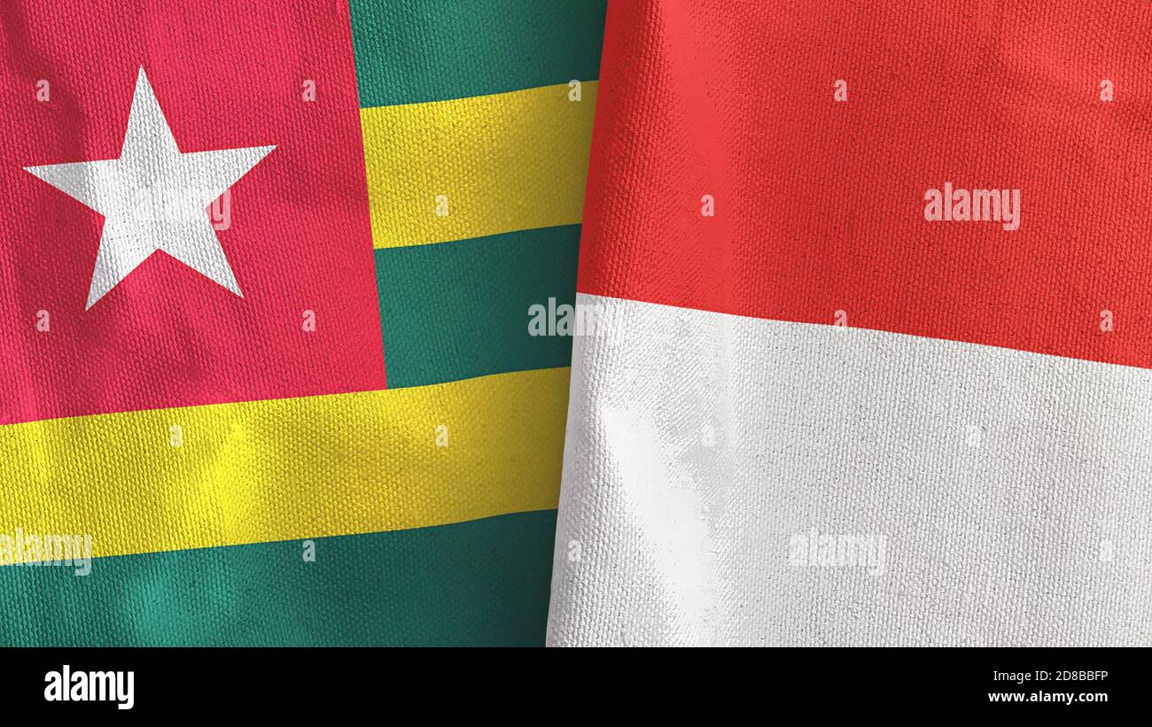 Indonesia togo flag hi-res stock photography and images - Alamy
