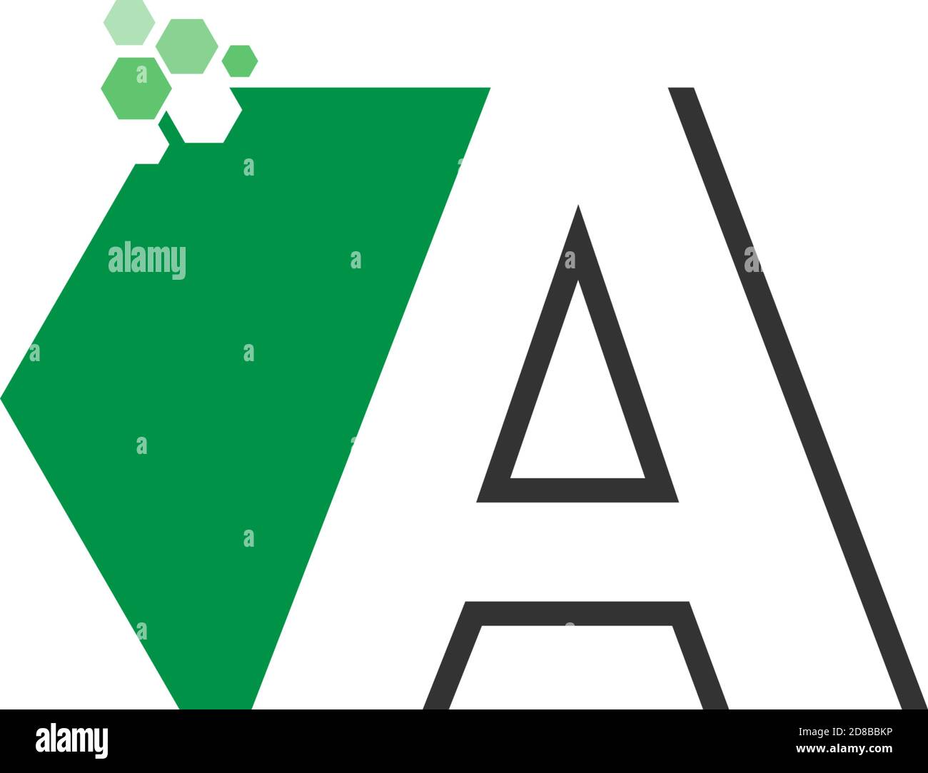 Abc hexagon Stock Vector Images - Alamy