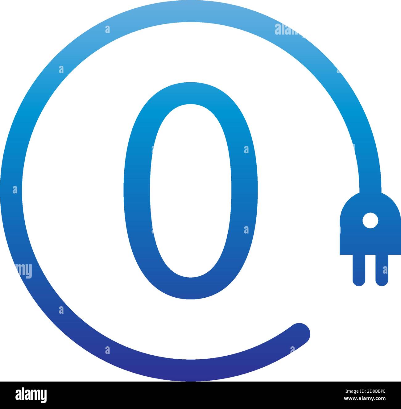 Number 0 logo hi-res stock photography and images - Alamy