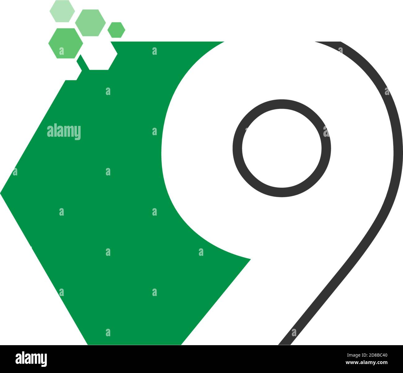 Number 9 type typeface Stock Vector Images - Alamy