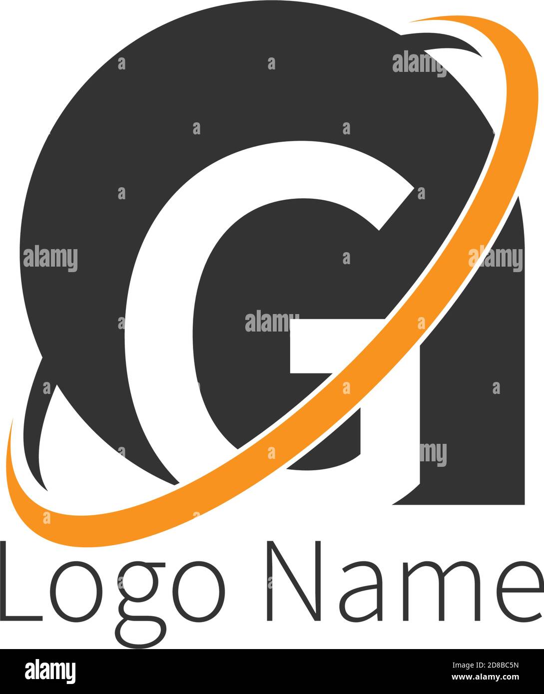 Letter G circle icon Logo, design letter + icon circle concept ...