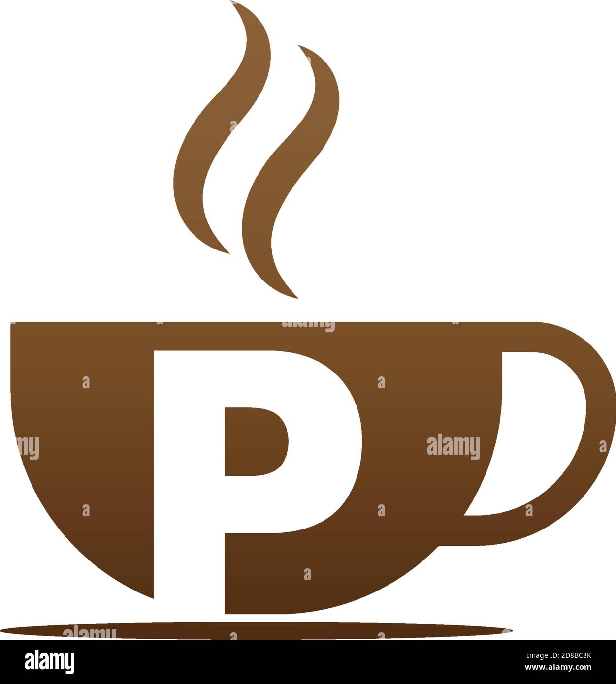P latte Stock Vector Images - Alamy