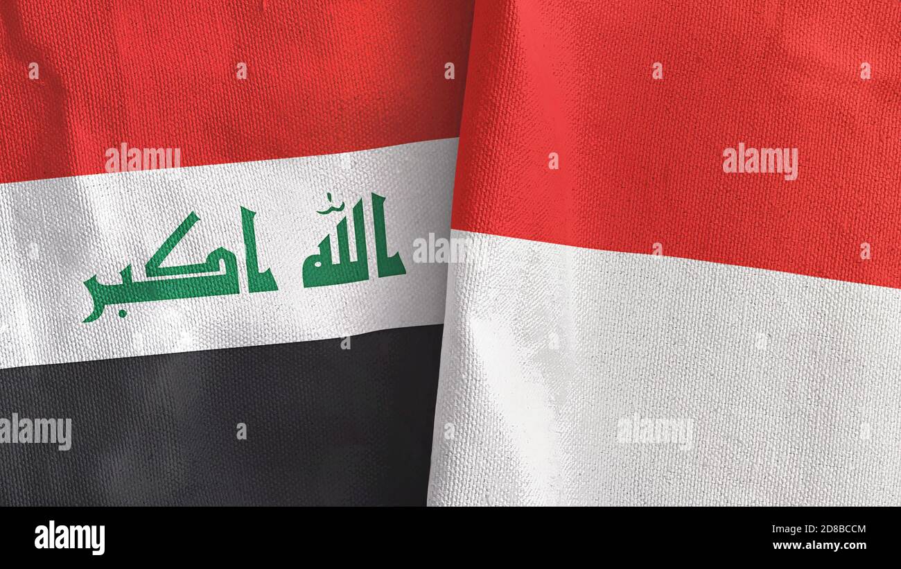 Indonesia iraq flag hi-res stock photography and images - Alamy