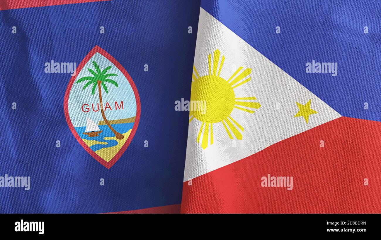 Philippines guam flag hi-res stock photography and images - Alamy