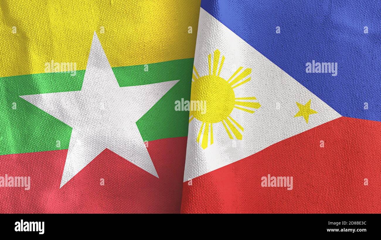 Myanmar philippines flag hi-res stock photography and images - Alamy