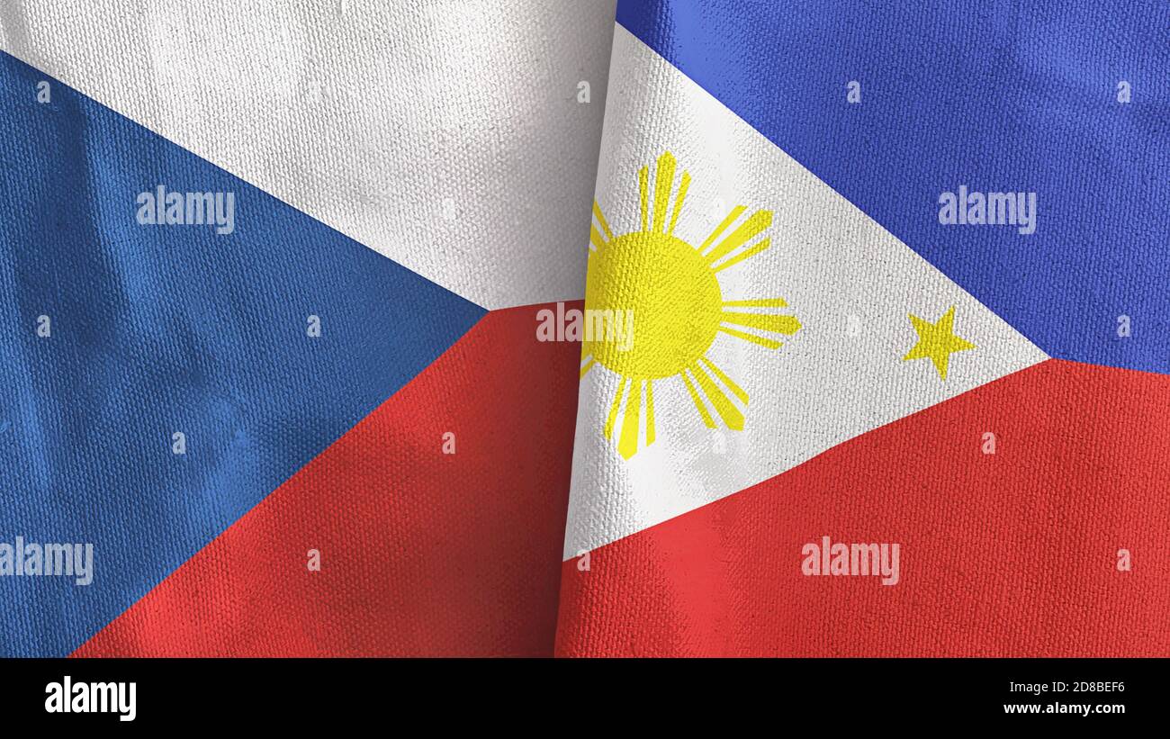 Czech philippines flag hi-res stock photography and images - Alamy