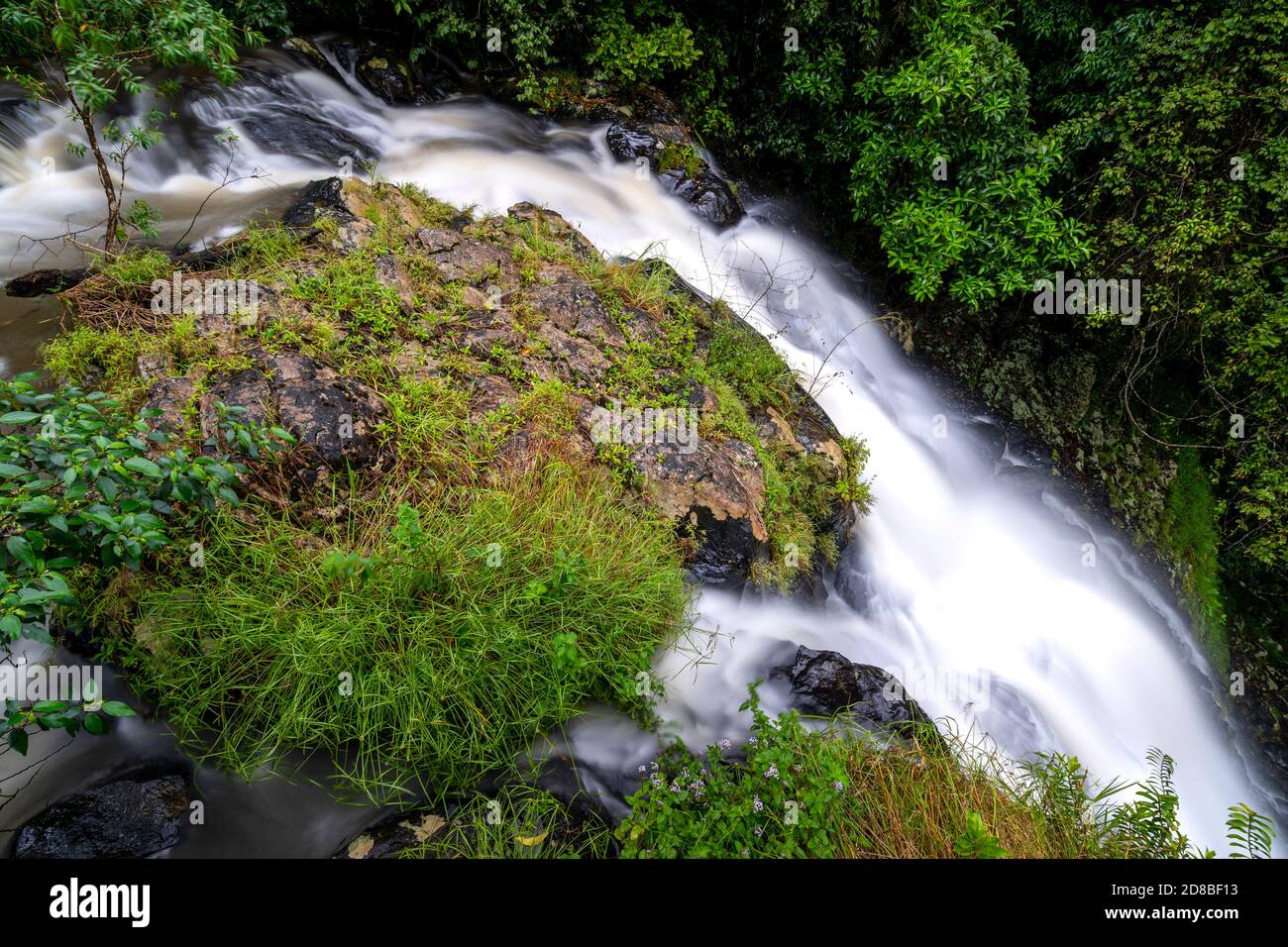 Mungalli Falls, Atherton Tablelands, North Queensland, Australia Stock ...