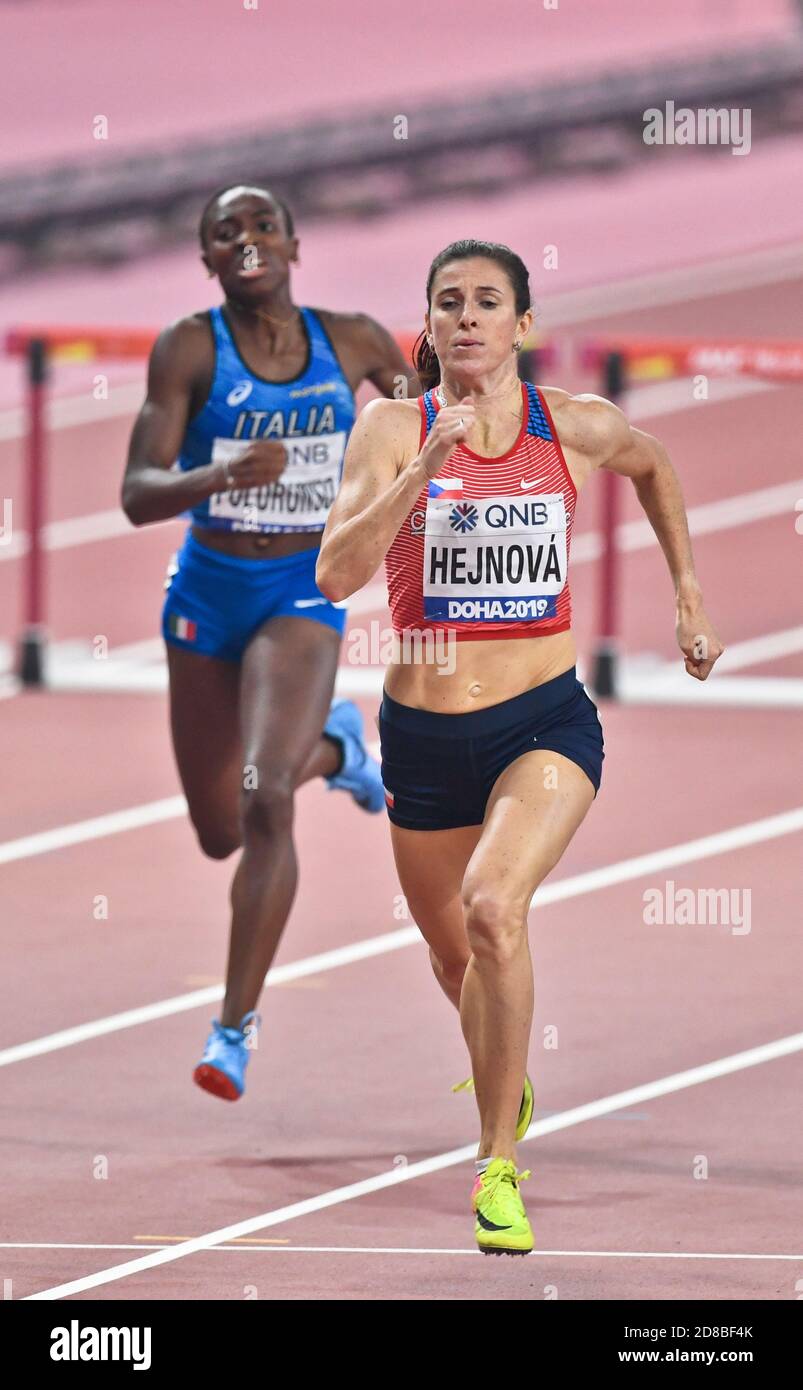 Zuzana Hejnova (Czech Republic), Ayomide Folorunso (Italy). 400 metres ...