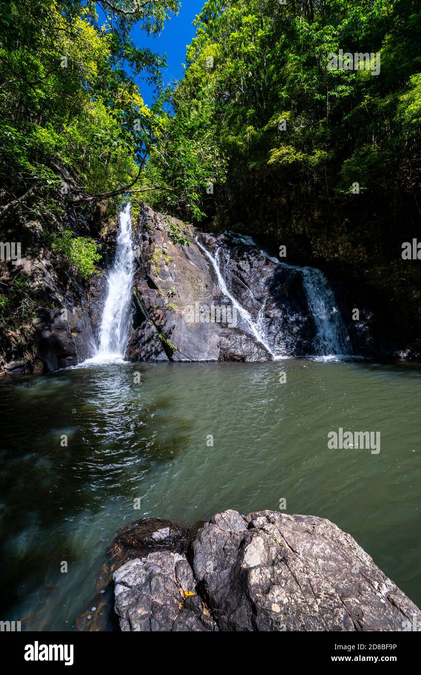 Dinner Falls, Mount Hypipamee, Atherton Tablelands, North Queensland ...