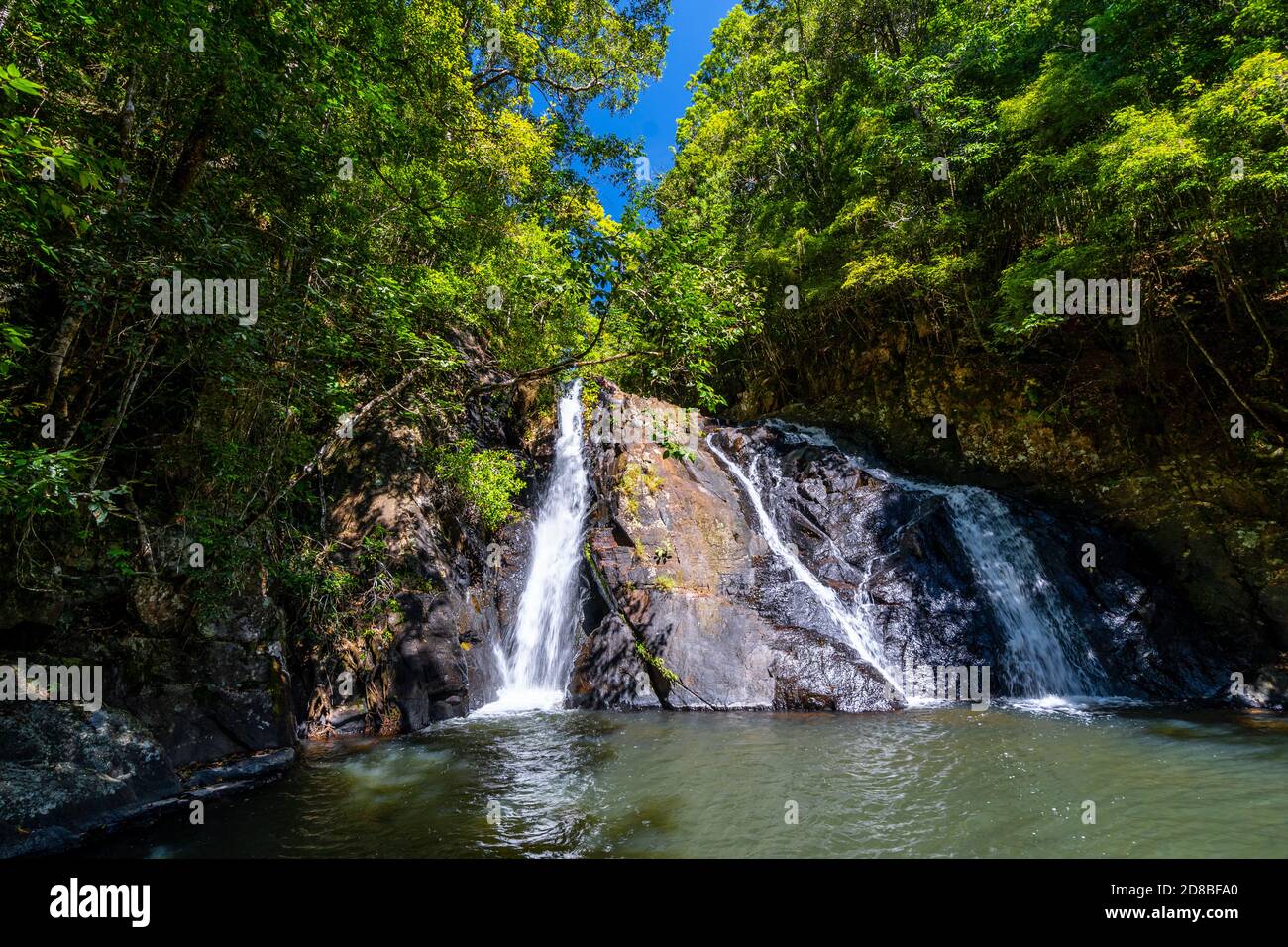Dinner Falls, Mount Hypipamee, Atherton Tablelands, North Queensland ...