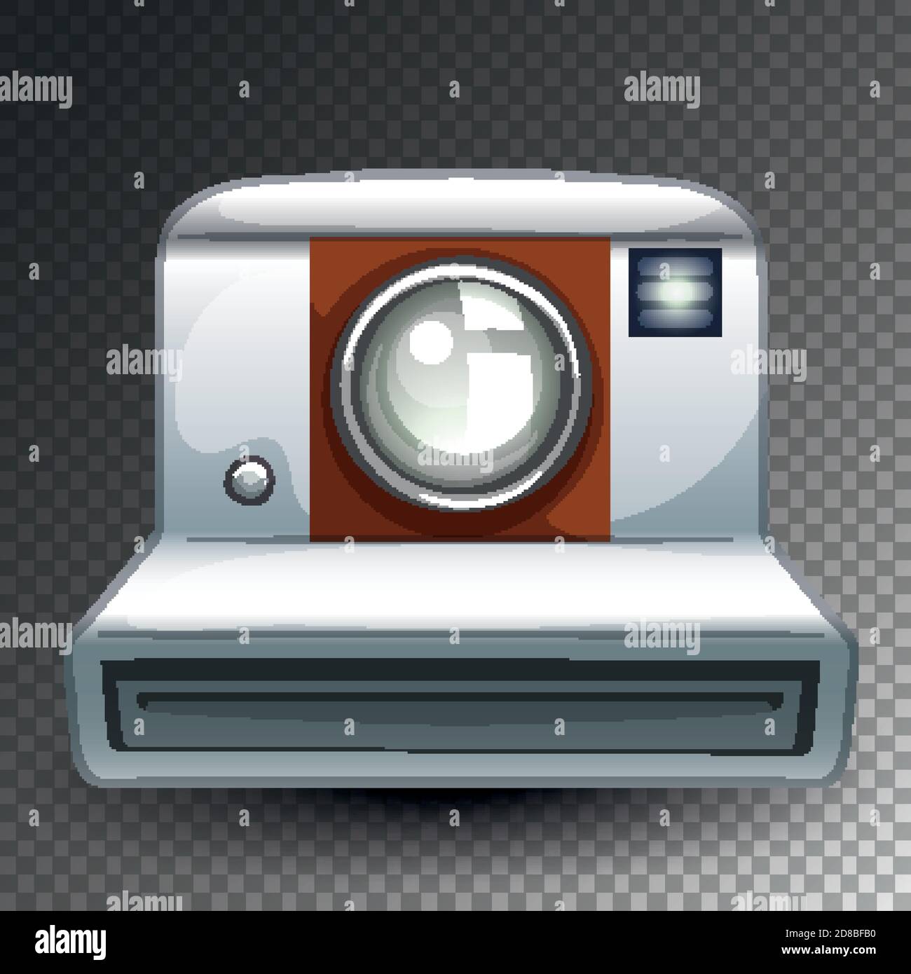 Isolated camera on transparent background illustration Stock Vector ...
