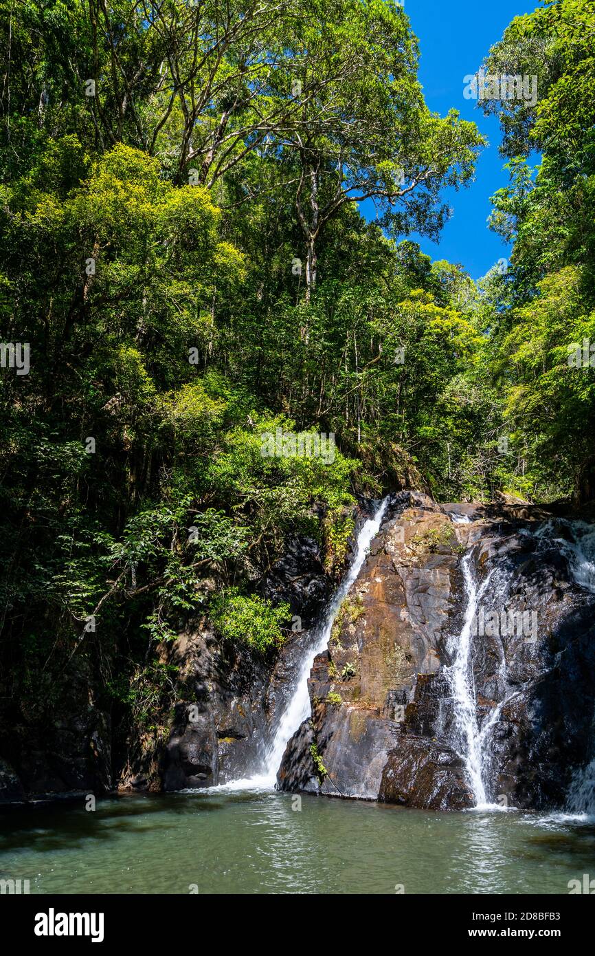 Dinner Falls, Mount Hypipamee, Atherton Tablelands, North Queensland ...