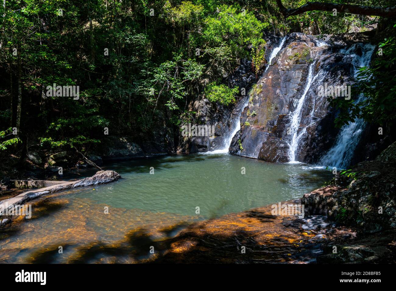 Dinner Falls, Mount Hypipamee, Atherton Tablelands, North Queensland ...