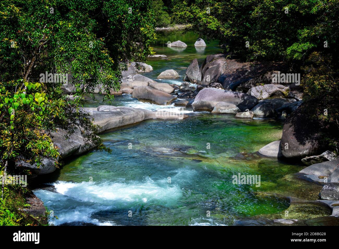Babinda Boulders near Cairns, Far North Queensland, Australia Stock ...