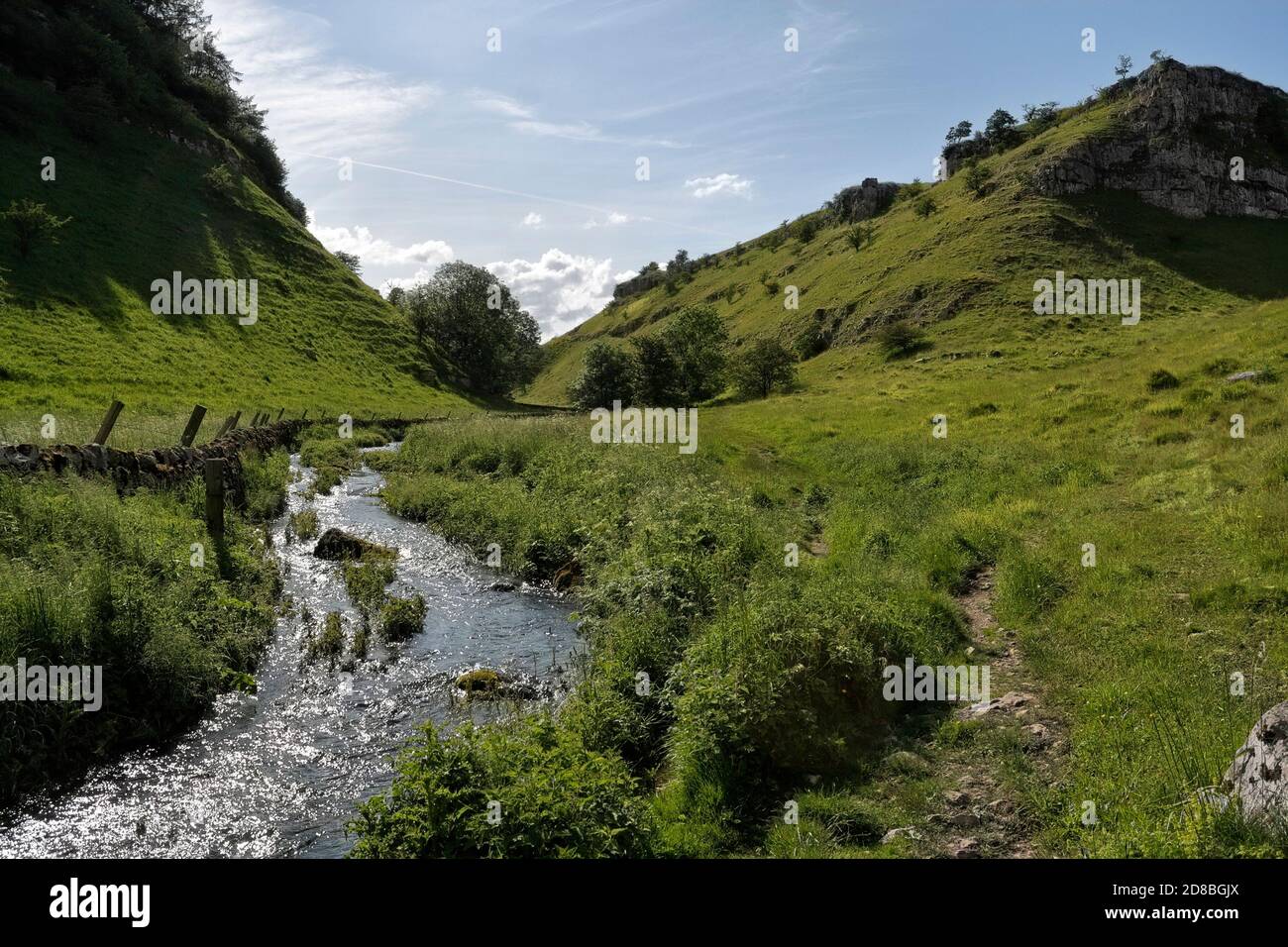 Lathkill dale peak district national hi-res stock photography and ...