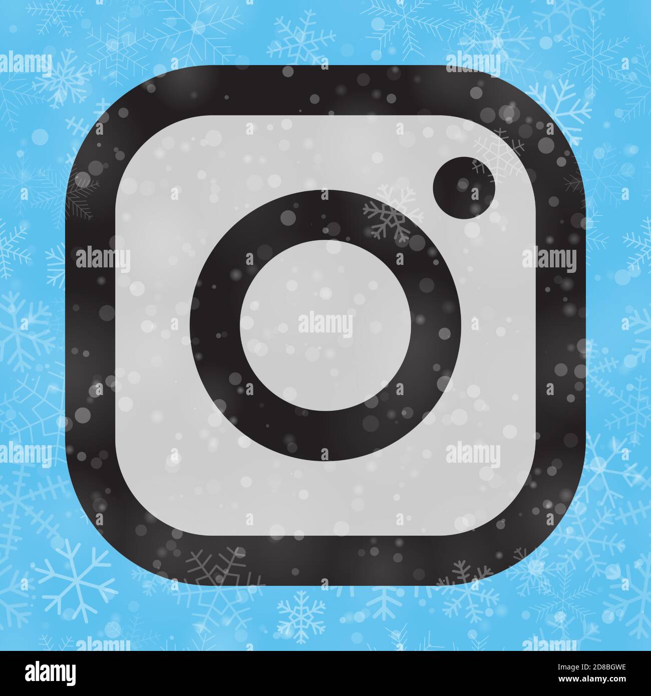 VORONEZH, RUSSIA - NOVEMBER 28, 2020: Instagram logo square icon on ...