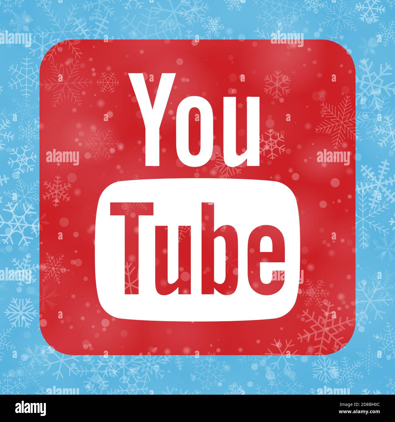 VORONEZH, RUSSIA - NOVEMBER 28, 2020: YouTube logo square icon on ...