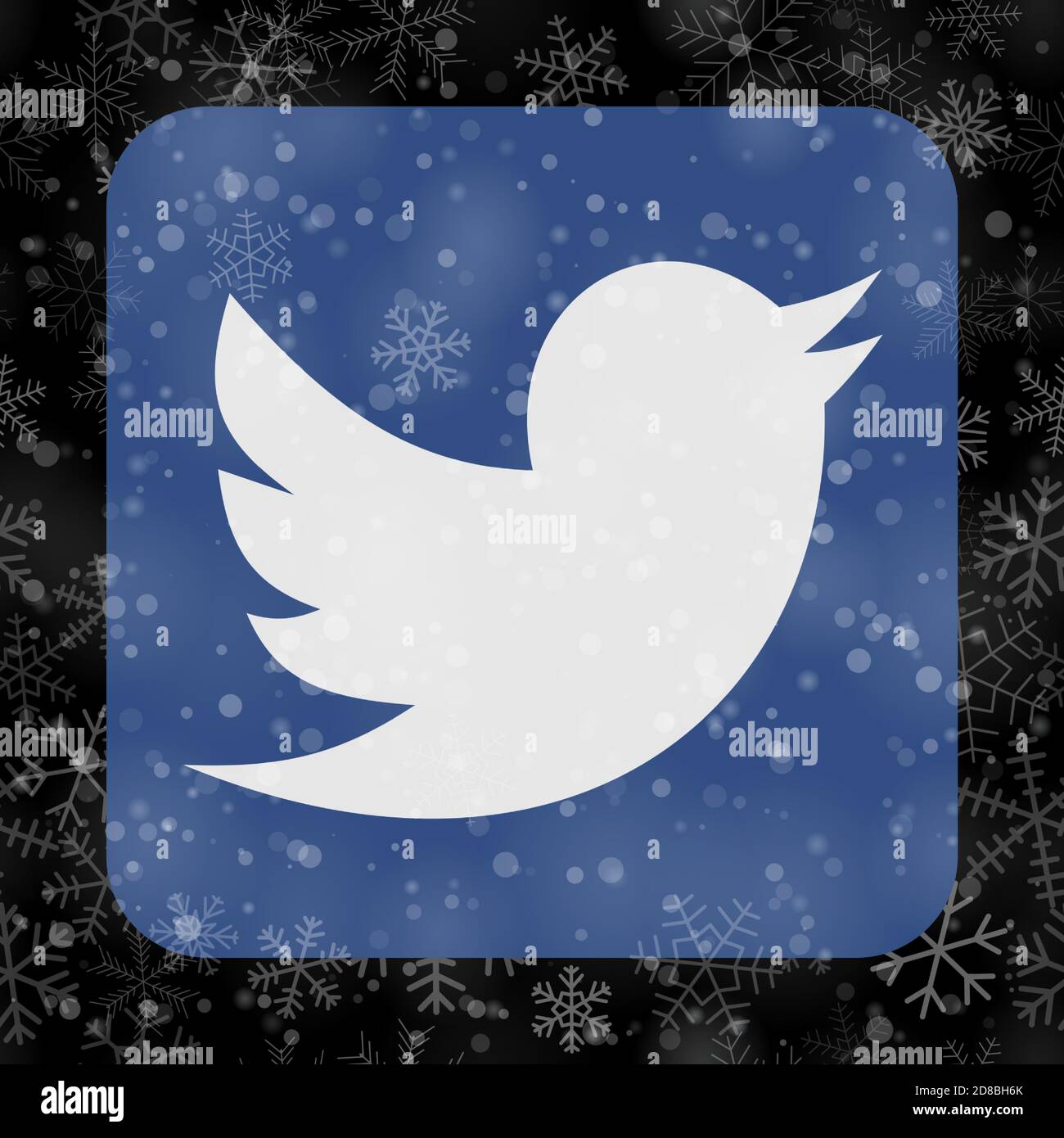 Twitter logo background Stock Vector Images - Alamy