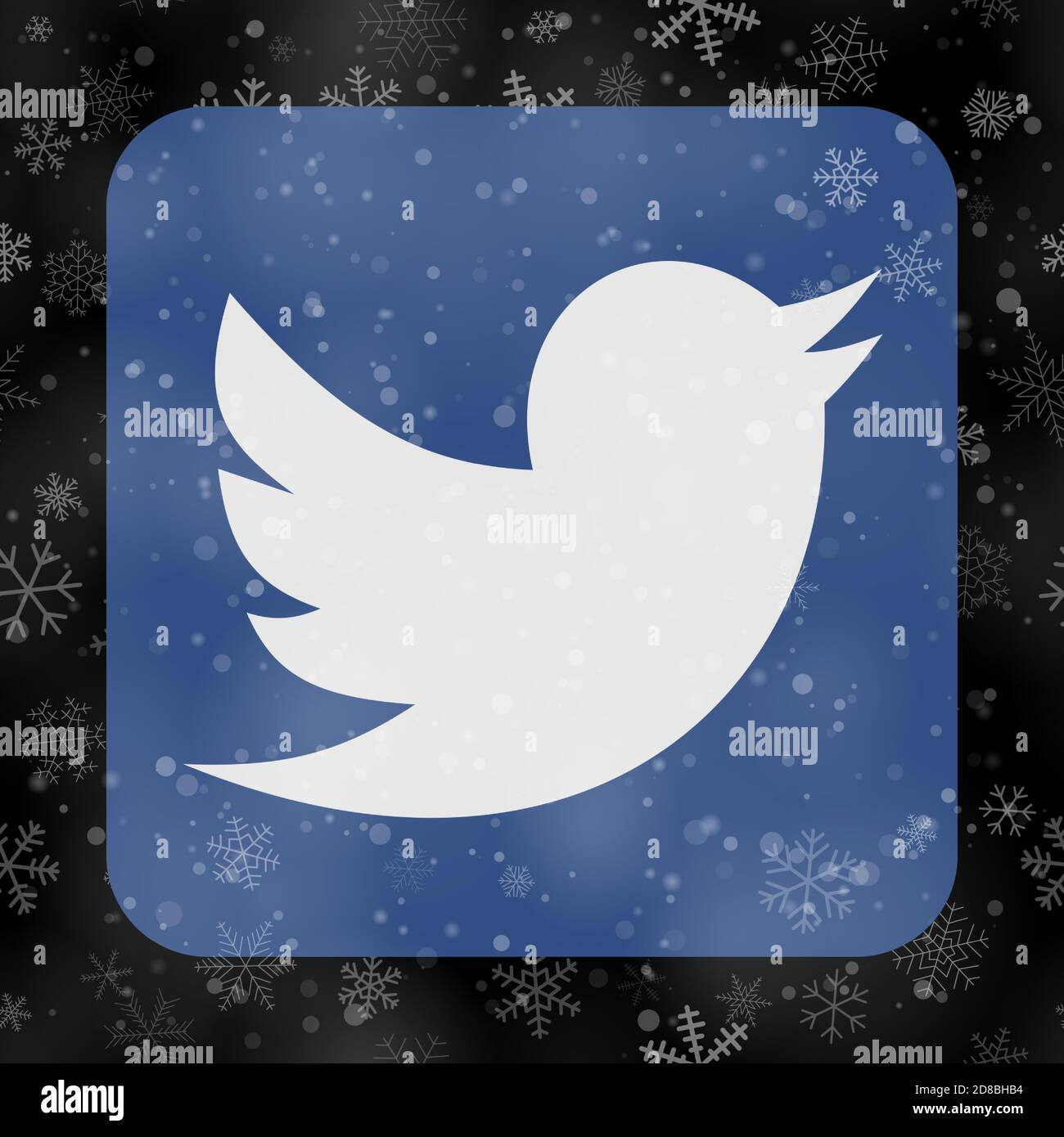 Twitter Logo Black Background