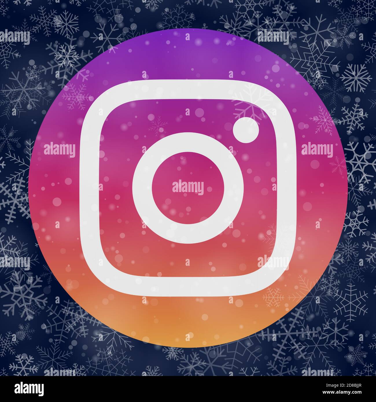 VORONEZH, RUSSIA - NOVEMBER 28, 2020: Instagram logo square icon on ...