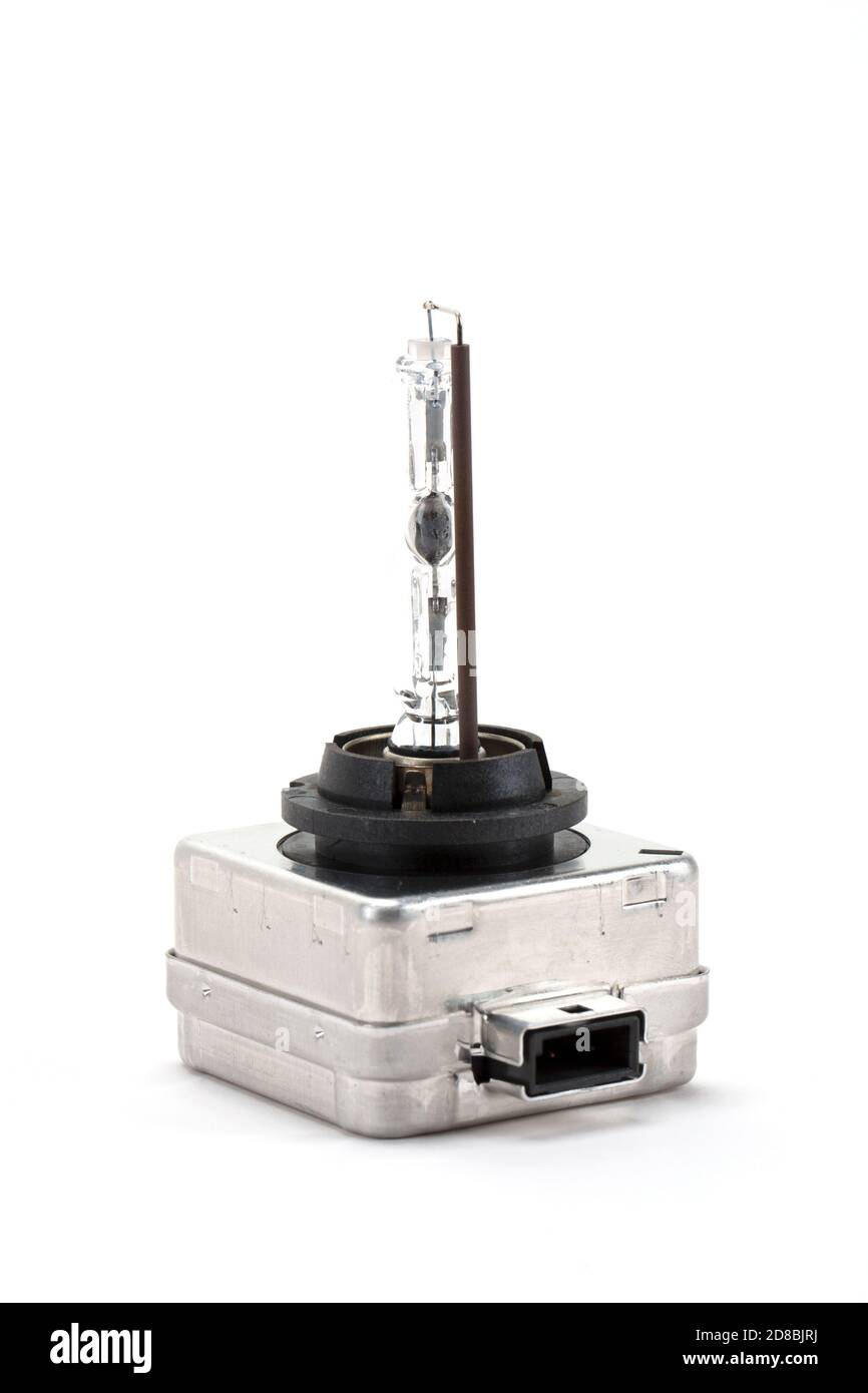 Automotive Bulb Isolated on White Background Stock Photo - Alamy