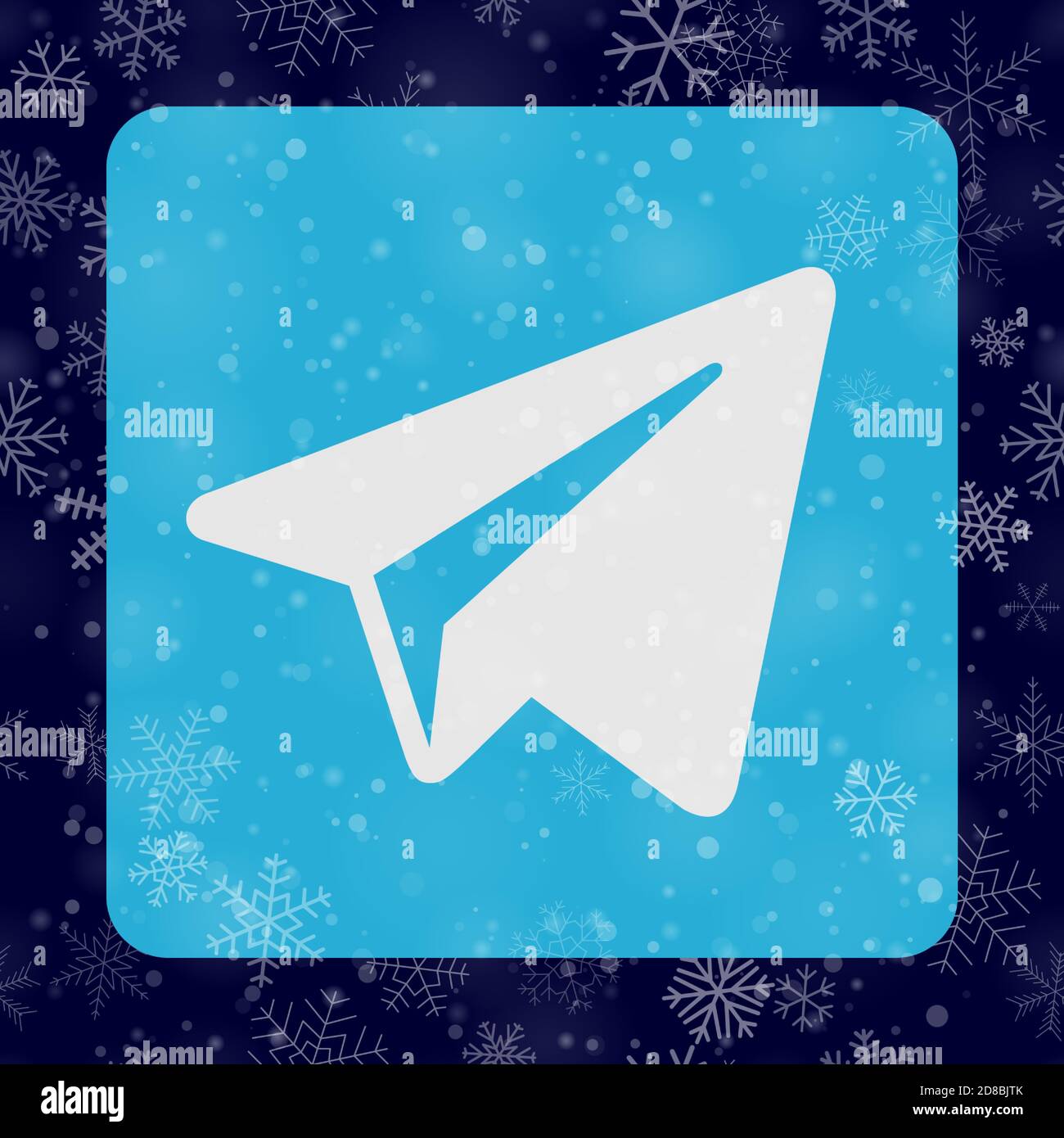 Telegram dark logo Stock Vector Images - Alamy