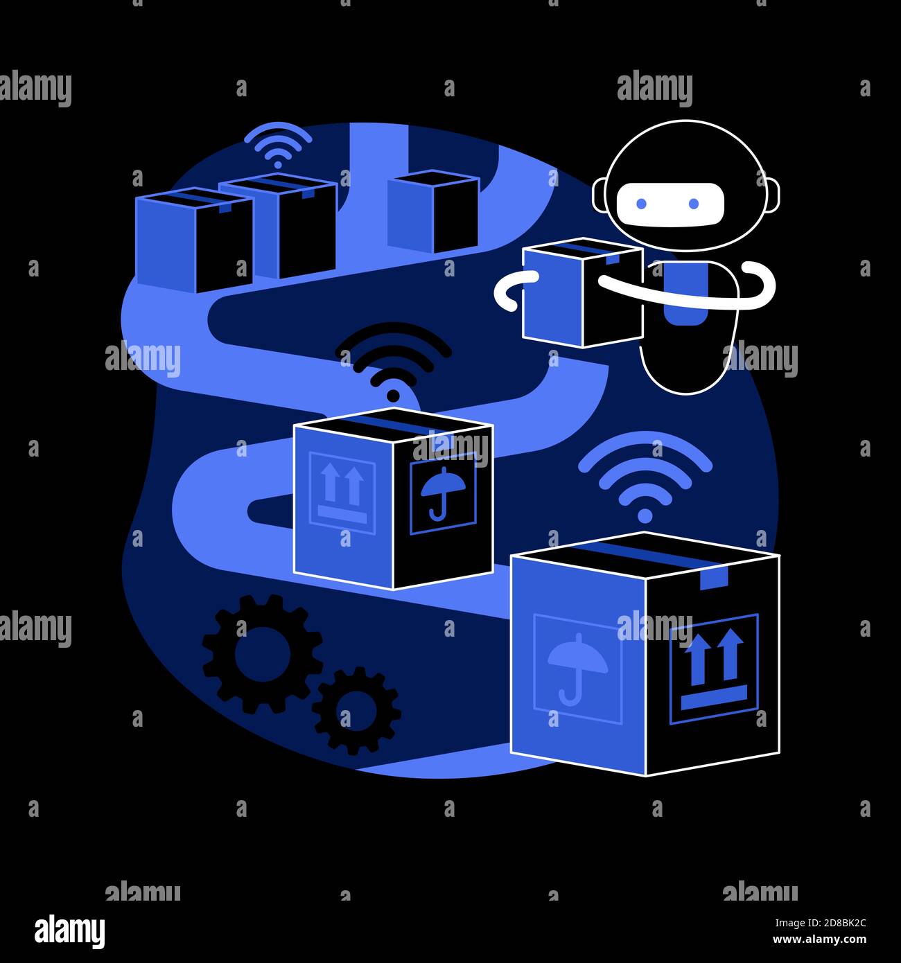 Sortation systems abstract concept vector illustration Stock Vector ... Sortation systems abstract concept vector illustration Stock Vector ...