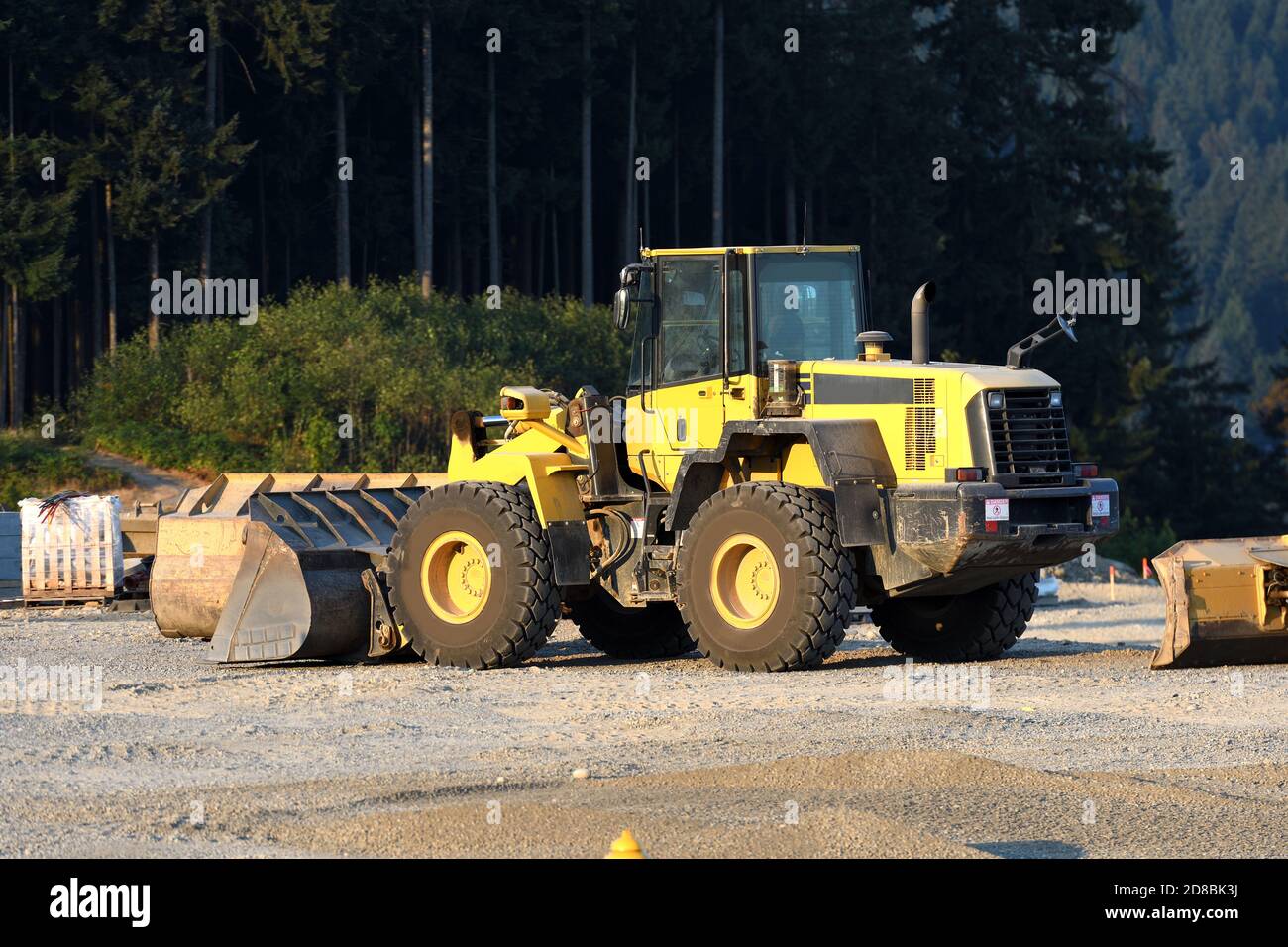 Construction machinery blue dump hi-res stock photography and images ...