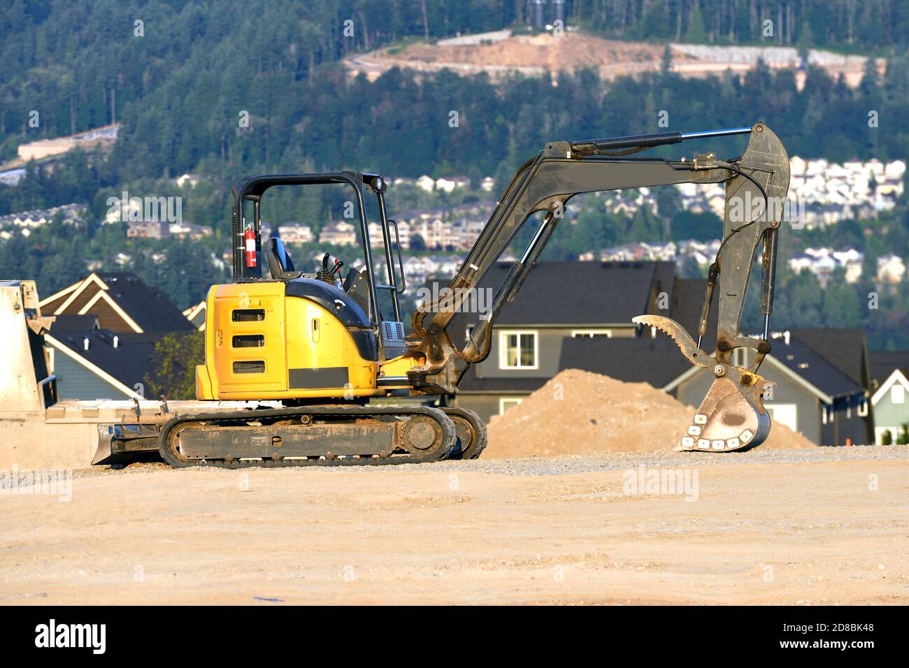 Construction machinery blue dump hi-res stock photography and images ...