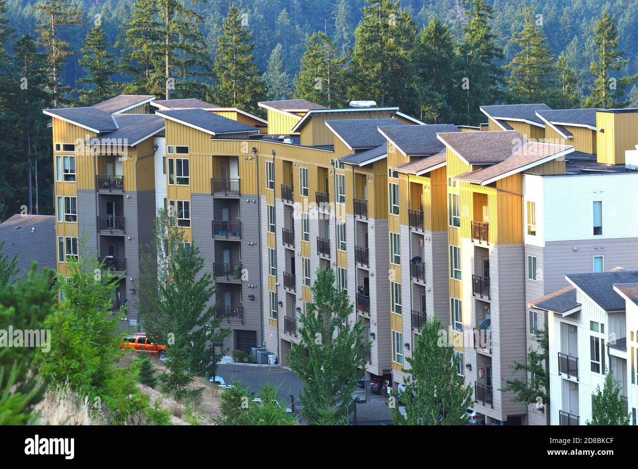 Issaquah Highlands Residential Area, Washington-USA Stock Photo - Alamy