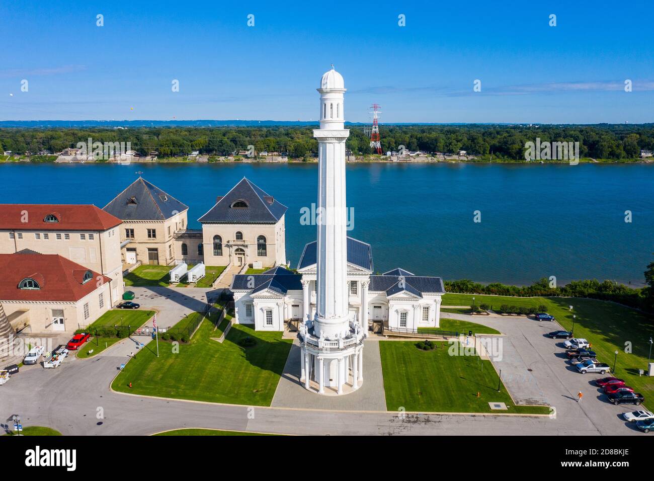 Water Tower, Louisville Water Tower Park, Louisville, Kentucky Stock ...